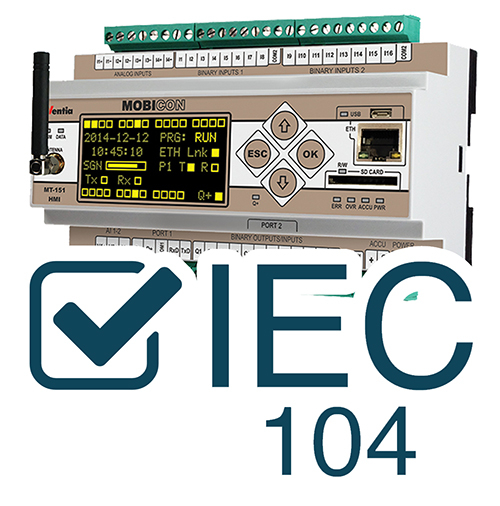 Implementation of the IEC 60870-5-104 protocol in MT-151 - Inventia.online