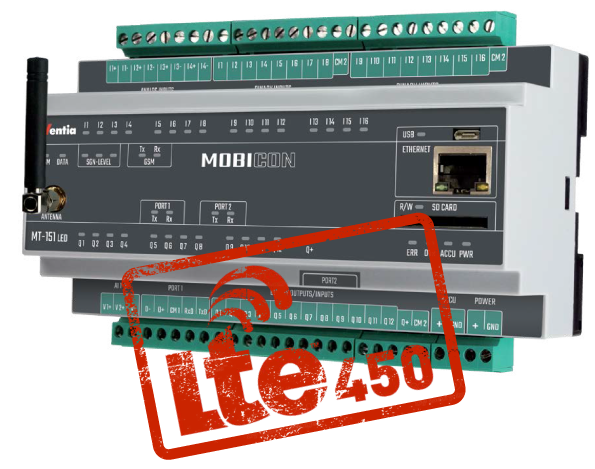 MT-151 LED v2 LTE - 2G/3G/4G telemetry mobile controller - Inventia.online